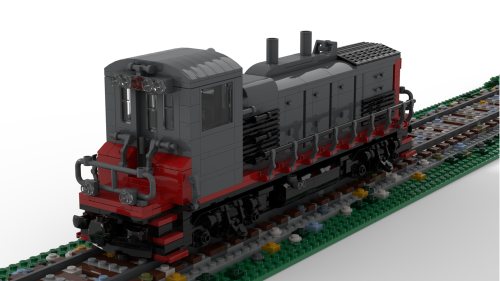 LEGO MOC EMD SW1500/MP15AD/MP15AC Cow and Calf Bundle - Southern ...