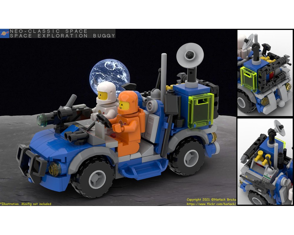 LEGO MOC Space Exploration Buggy by Horlack | Rebrickable - Build with LEGO