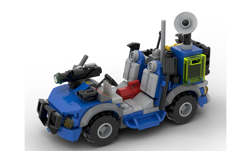 LEGO MOC Space Exploration Buggy by Horlack | Rebrickable - Build with LEGO