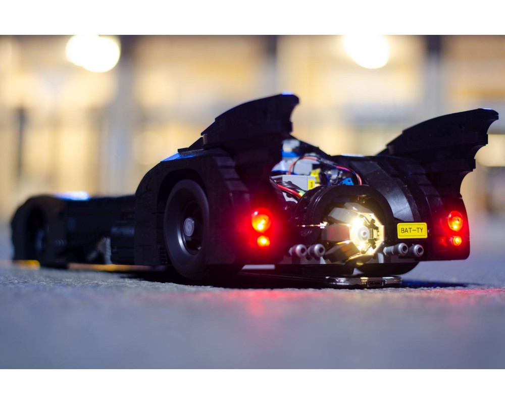 LEGO MOC Batmobile 1989 RC Motorization (LEGO 76139) ★ remote ...