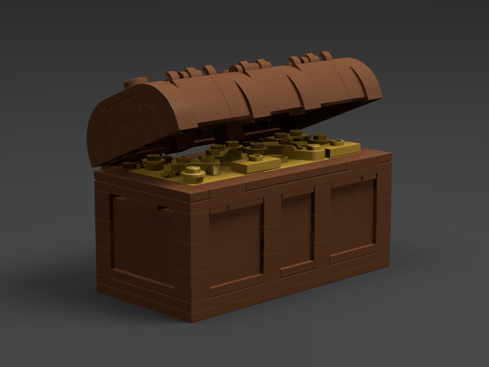 LEGO MOC Medieval Chest by Hangarbay24 | Rebrickable - Build with LEGO