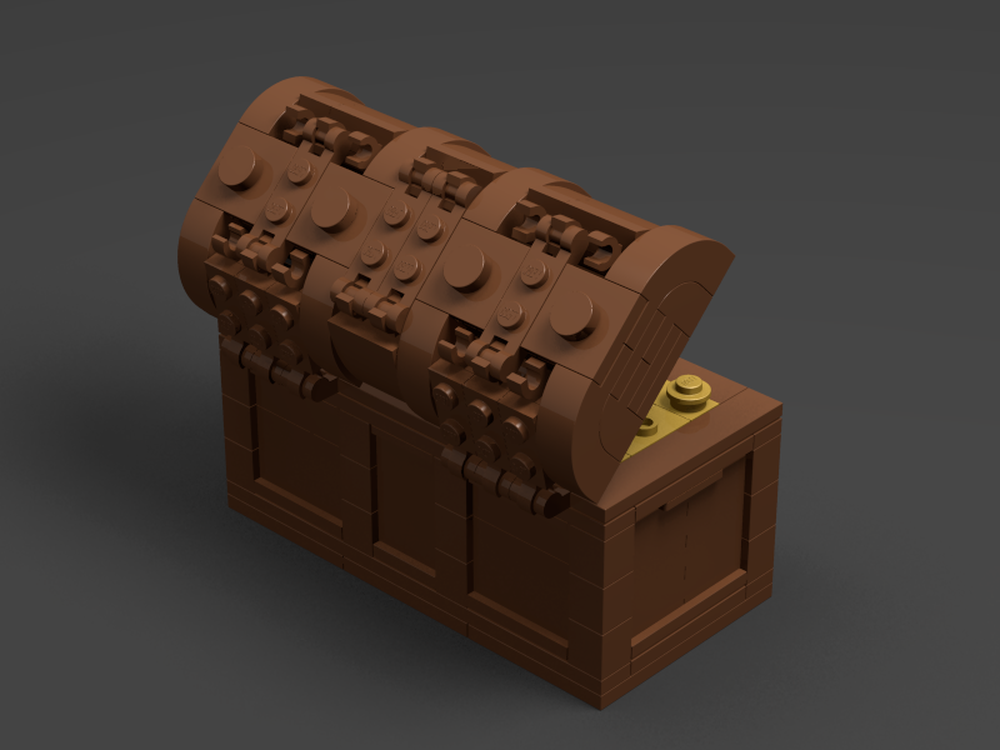 LEGO MOC Medieval Chest by Hangarbay24 | Rebrickable - Build with LEGO