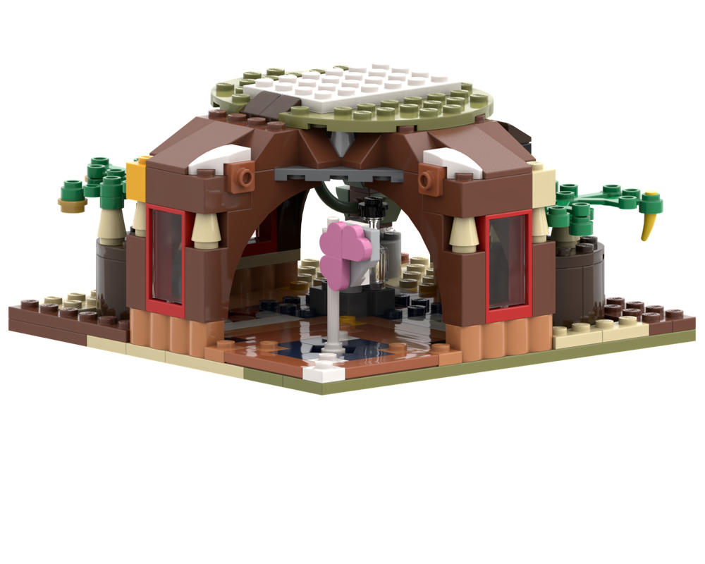 LEGO MOC Zen Garden Corner Lot by 16 Brick City | Rebrickable - Build ...