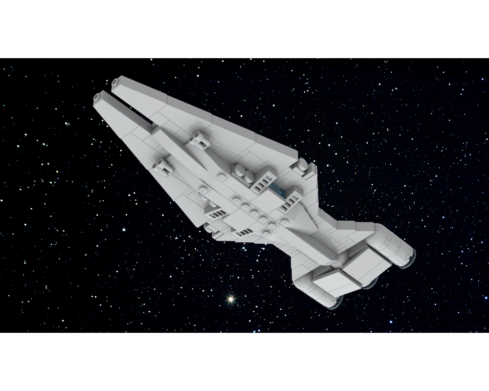 LEGO MOC 1:1455 Arquitens-class Cruiser (Imperial Remnant) by Kdapt ...