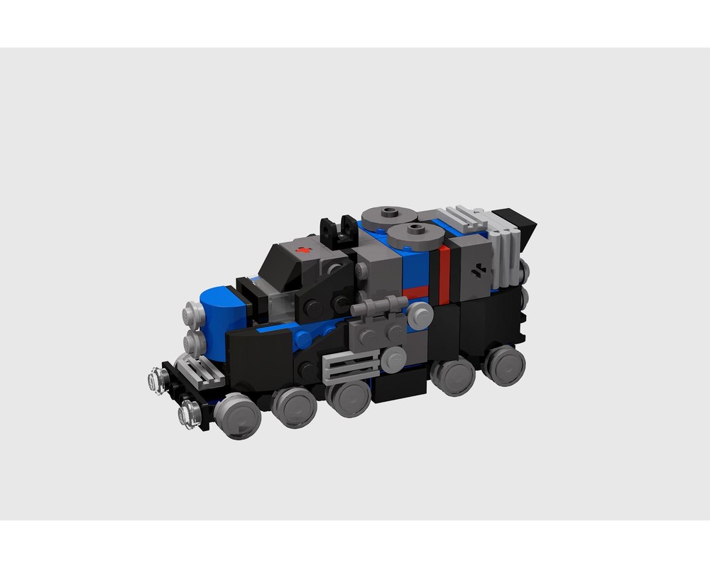 LEGO MOC Diesel Locomotive by timeremembered | Rebrickable - Build with ...