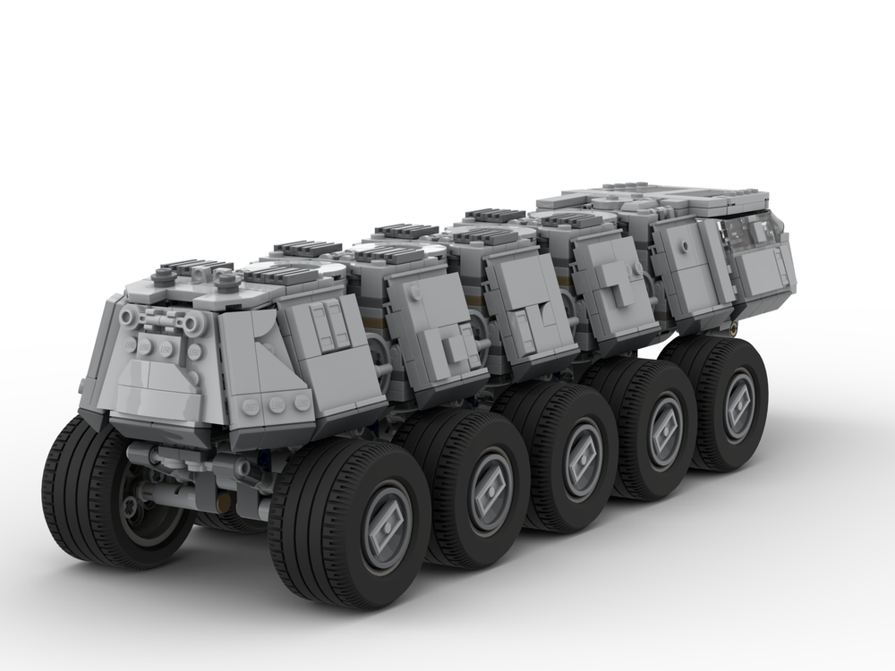 LEGO MOC The Mandalorian Juggernaut 5 upgraded by u_brick | Rebrickable ...