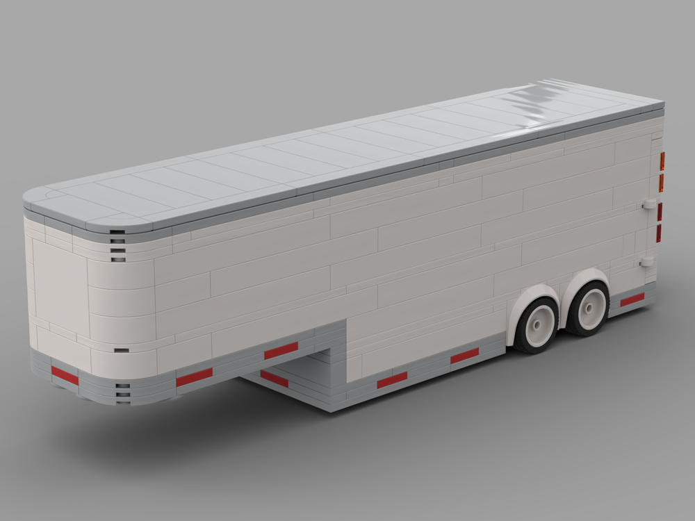 LEGO MOC Semi truck (Trailer included) by BlockMOCs | Rebrickable ...