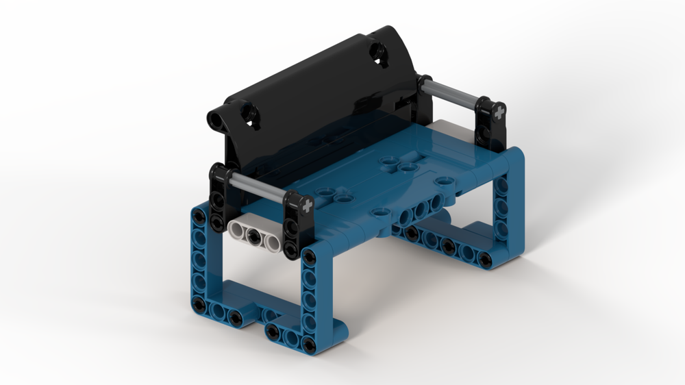 Lego Moc The Bench By Zumaidi Rebrickable Build With Lego
