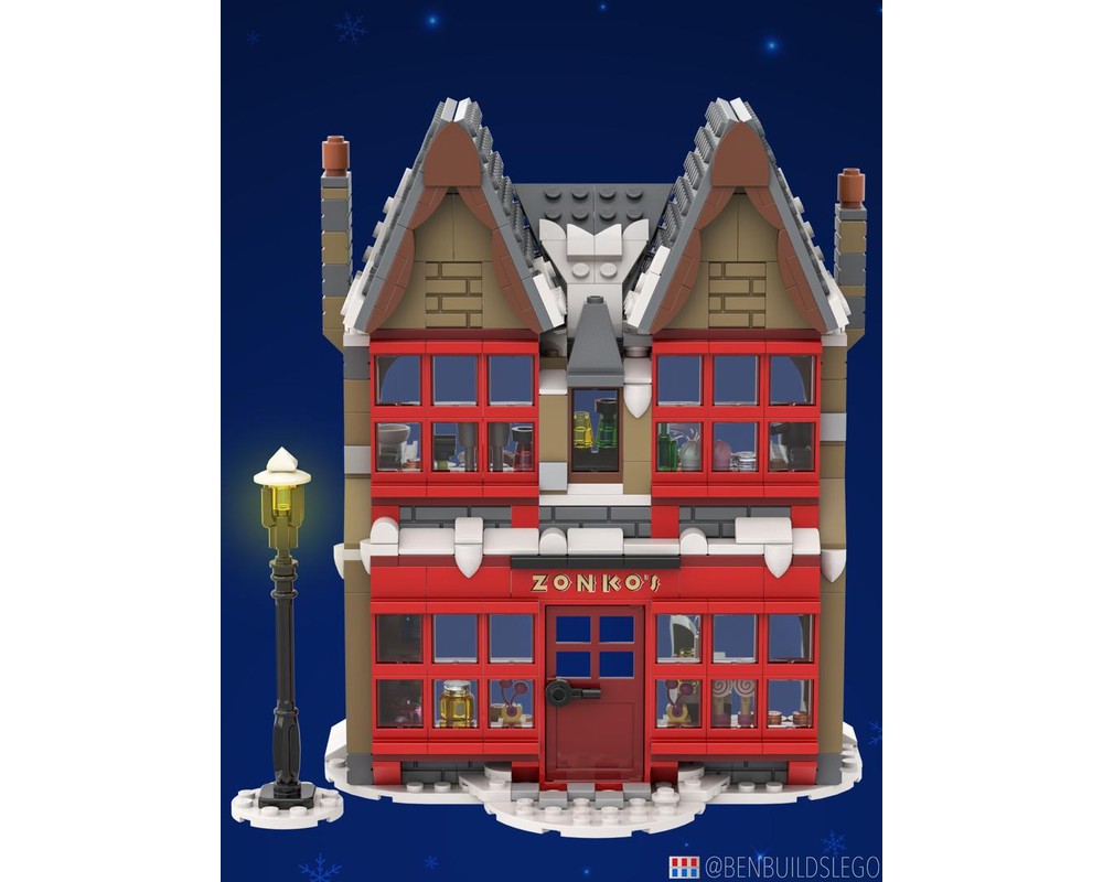 LEGO MOC Zonko's Joke Shop (Hogsmeade Village) by benbuildslego ...