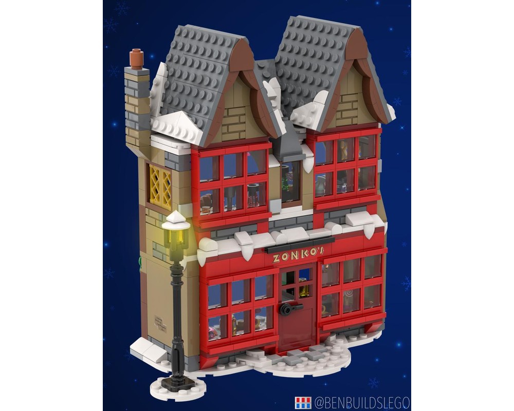 LEGO MOC Zonko's Joke Shop (Hogsmeade Village) by benbuildslego ...