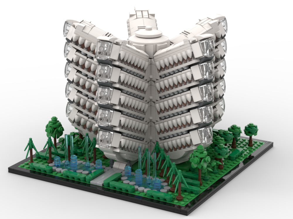 LEGO MOC-81613 Futuristic Building Using Brick Separators by Serenity ...