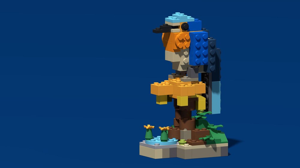 LEGO MOC BYGGLEK Bluebird by mattking4 | Rebrickable - Build with LEGO