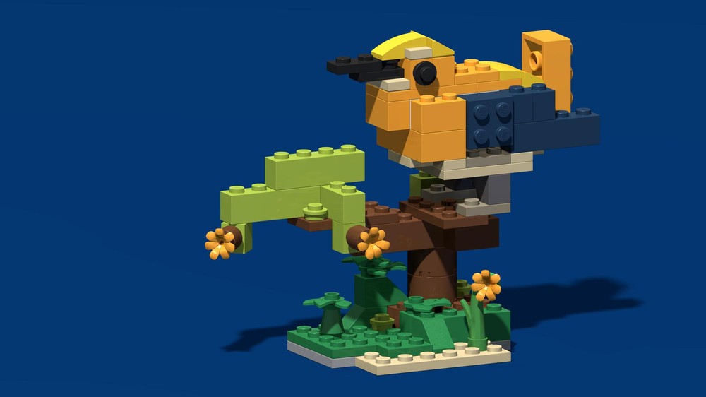 Lego Moc Bygglek Goldfinch By Mattking4 Rebrickable Build With Lego