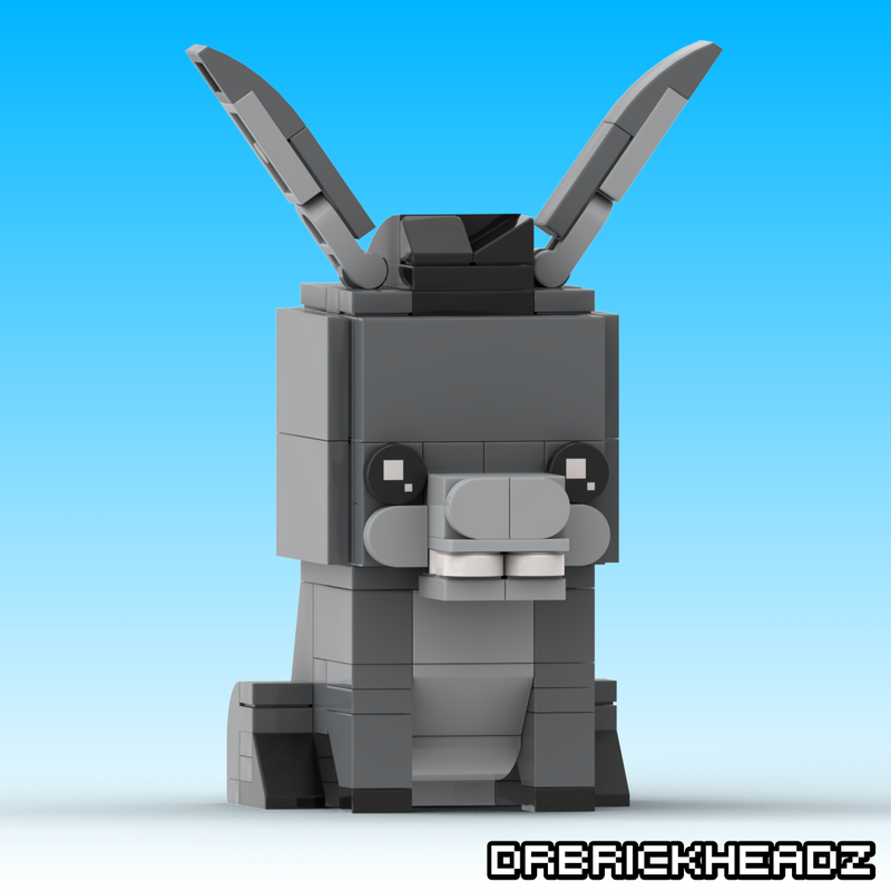 LEGO MOC Donkey (Shrek) Custom Brickheadz by DrBrickheadz | Rebrickable ...