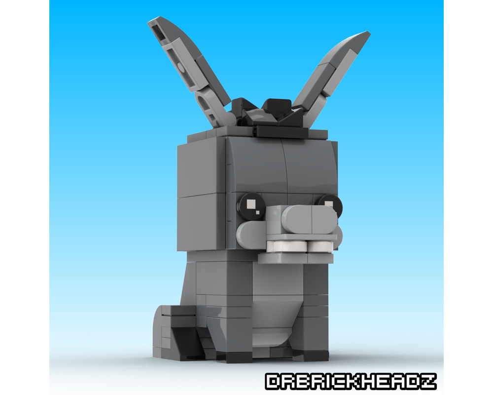 LEGO MOC Donkey (Shrek) Custom Brickheadz by DrBrickheadz | Rebrickable ...