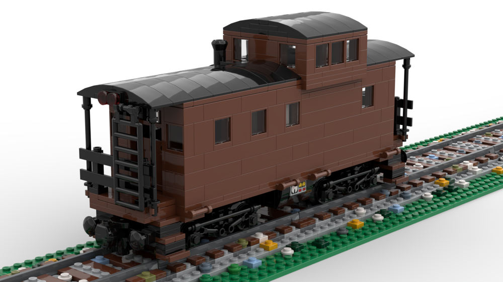 LEGO MOC C-40-3 Cupula Caboose - Southern Pacific edition by abledfire ...