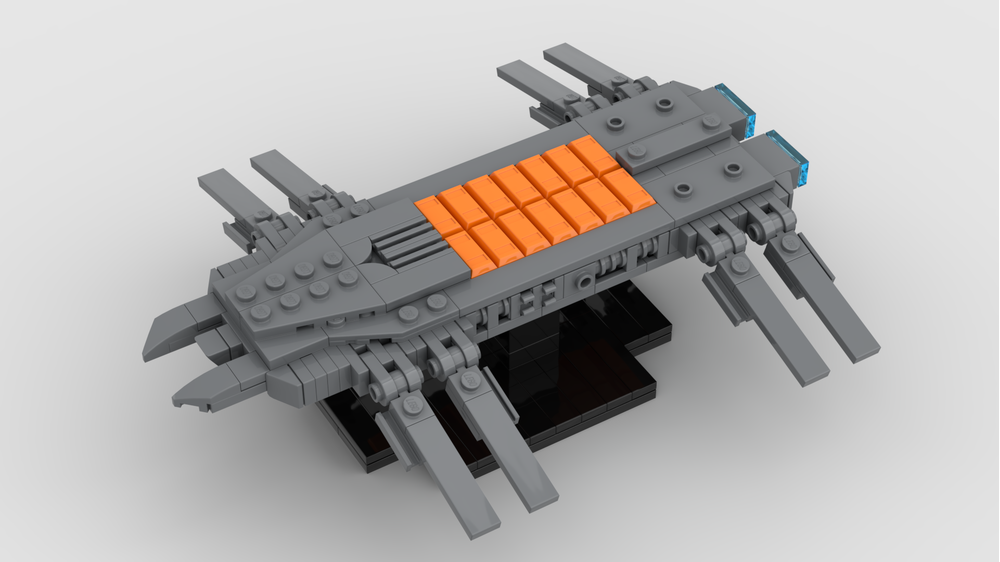 LEGO MOC-81652 1:1455 Eta-class Supply Barge by Kdapt-Preacher ...