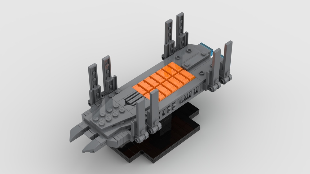 LEGO MOC-81652 1:1455 Eta-class Supply Barge by Kdapt-Preacher ...