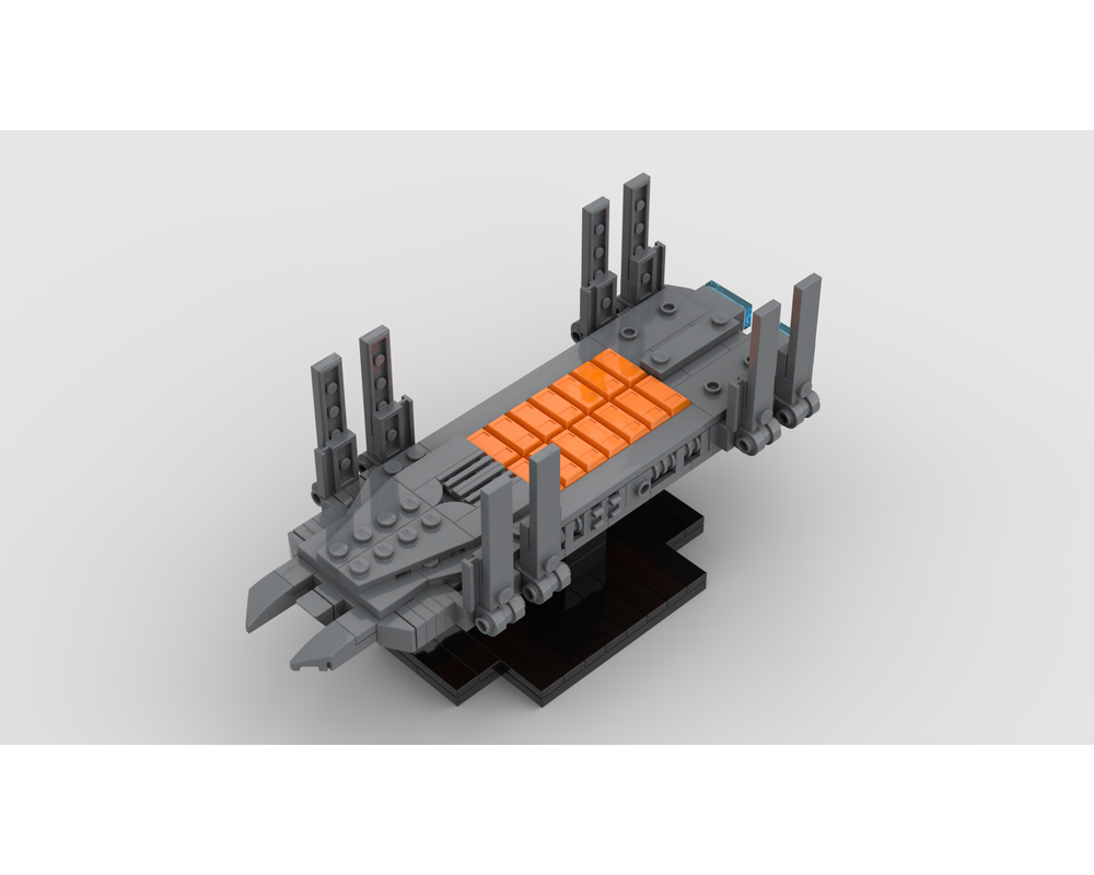 LEGO MOC 1:1455 Eta-class Supply Barge by Kdapt-Preacher | Rebrickable ...