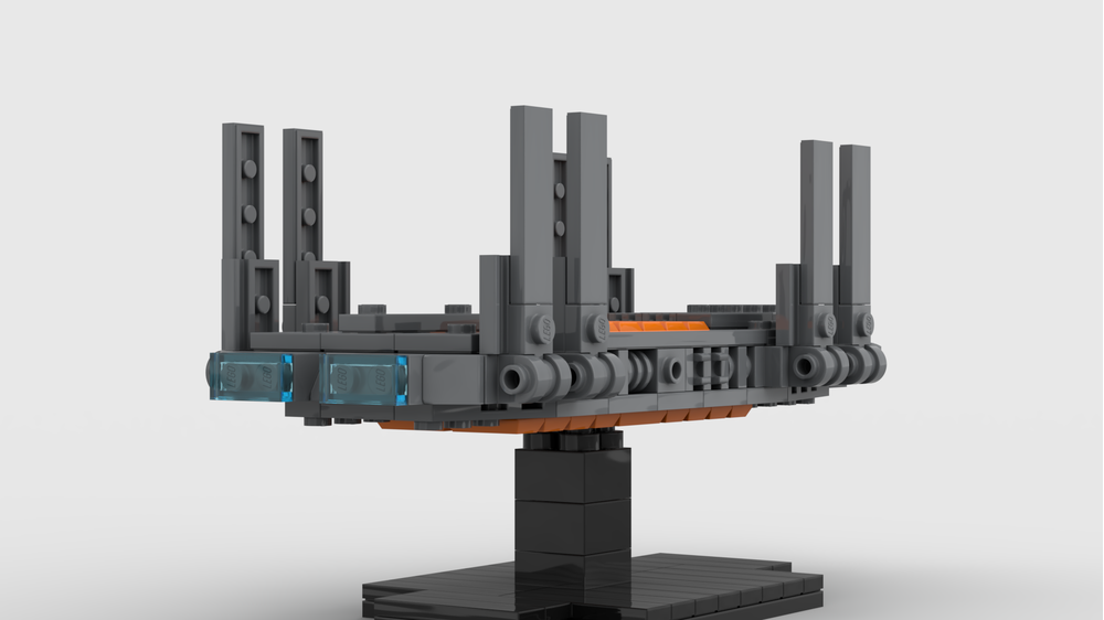 LEGO MOC 1:1455 Eta-class Supply Barge by Kdapt-Preacher | Rebrickable ...