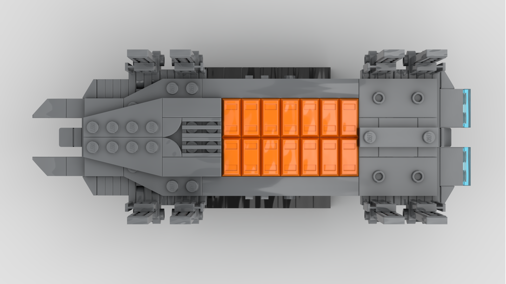 LEGO MOC-81652 1:1455 Eta-class Supply Barge by Kdapt-Preacher ...