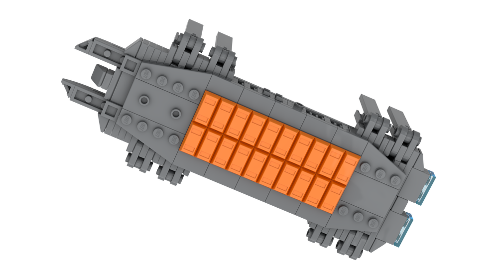 LEGO MOC 1:1455 Eta-class Supply Barge by Kdapt-Preacher | Rebrickable ...