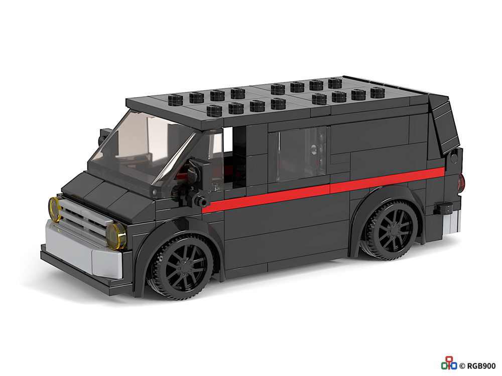 LEGO MOC van by RGB900 | Rebrickable - Build with LEGO