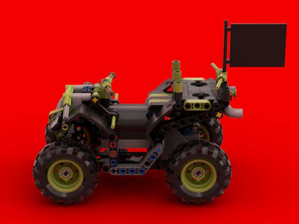 LEGO MOC QUAD by Fabio_BrickintheWall | Rebrickable - Build with LEGO