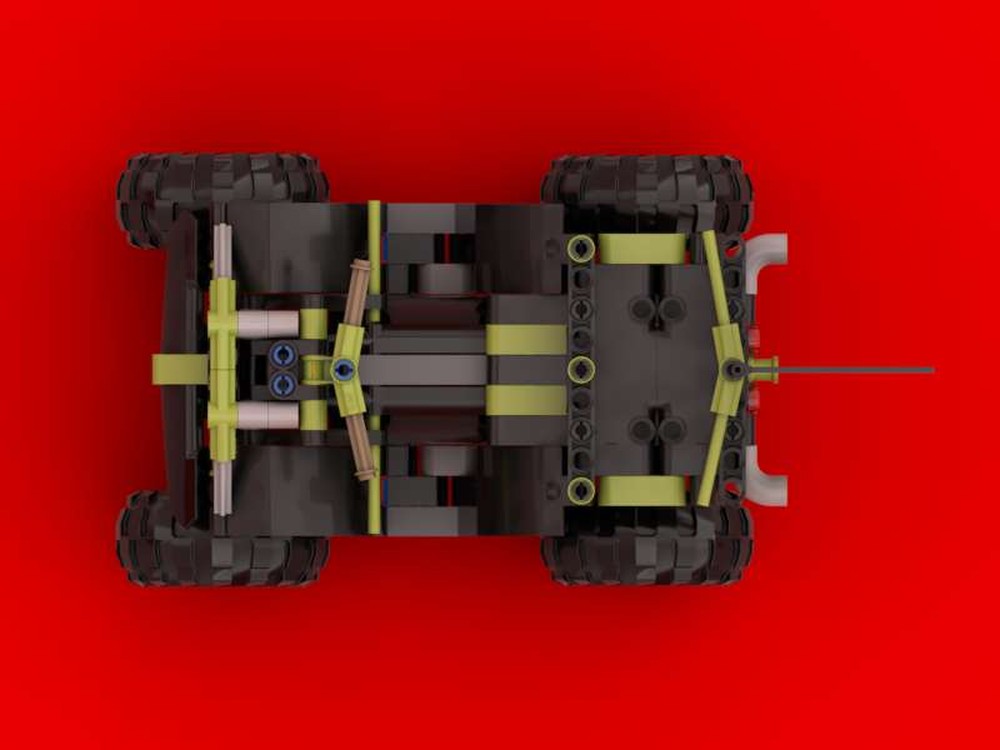 LEGO MOC QUAD by Fabio_BrickintheWall | Rebrickable - Build with LEGO