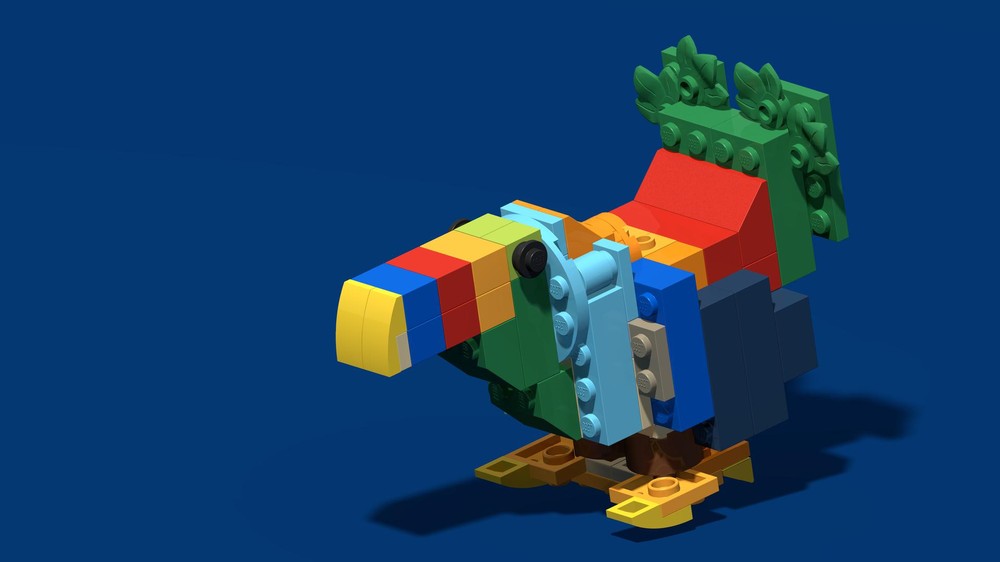 Lego Moc Bygglek Toucan By Mattking4 Rebrickable Build With Lego