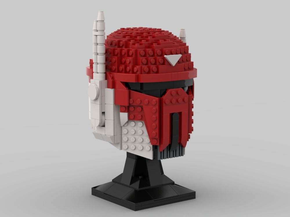 LEGO MOC Imperial Gar Saxon Helmet by wyattjjbricks | Rebrickable ...