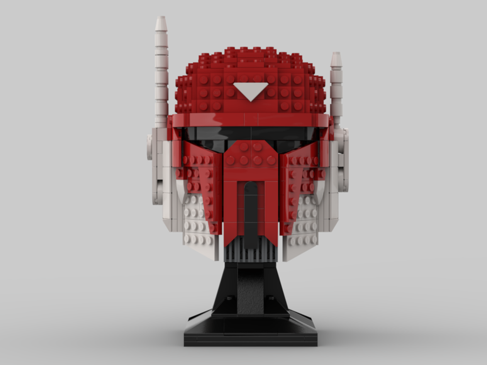 LEGO MOC Imperial Gar Saxon Helmet by wyattjjbricks | Rebrickable ...