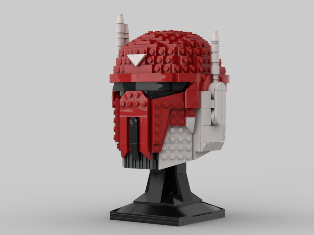 LEGO MOC Imperial Gar Saxon Helmet by wyattjjbricks | Rebrickable ...