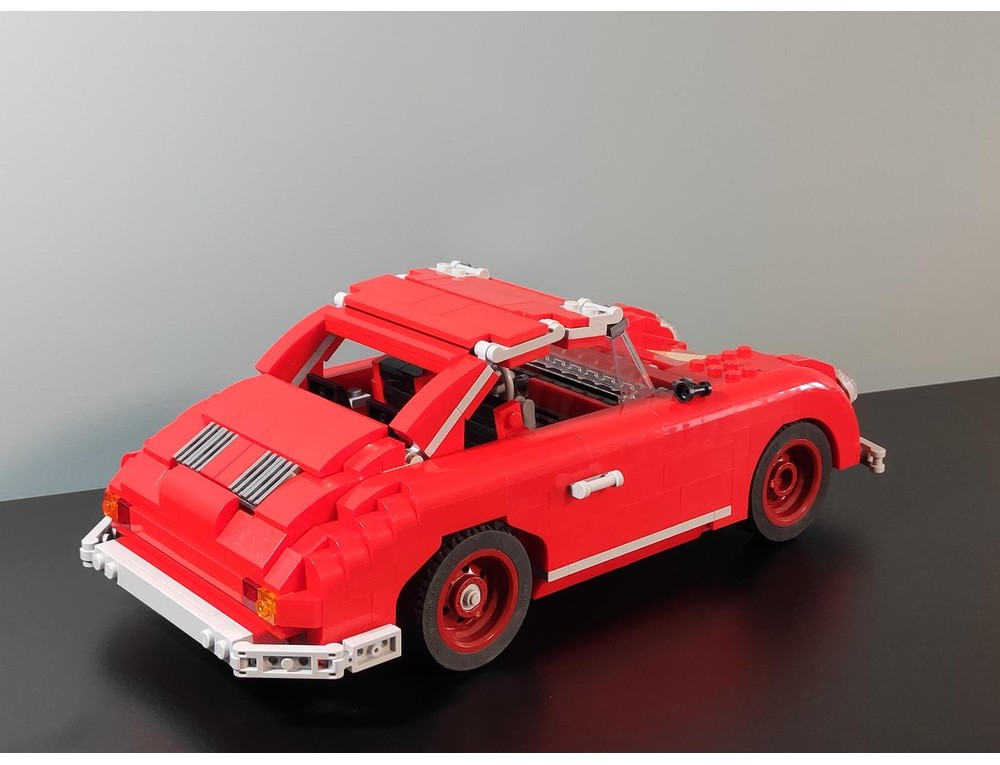 LEGO MOC 10258 Porsche 356 Coupe by Kirvet | Rebrickable - Build with LEGO