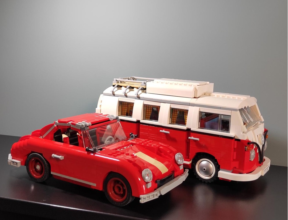 LEGO MOC 10258 Porsche 356 Coupe by Kirvet | Rebrickable - Build with LEGO
