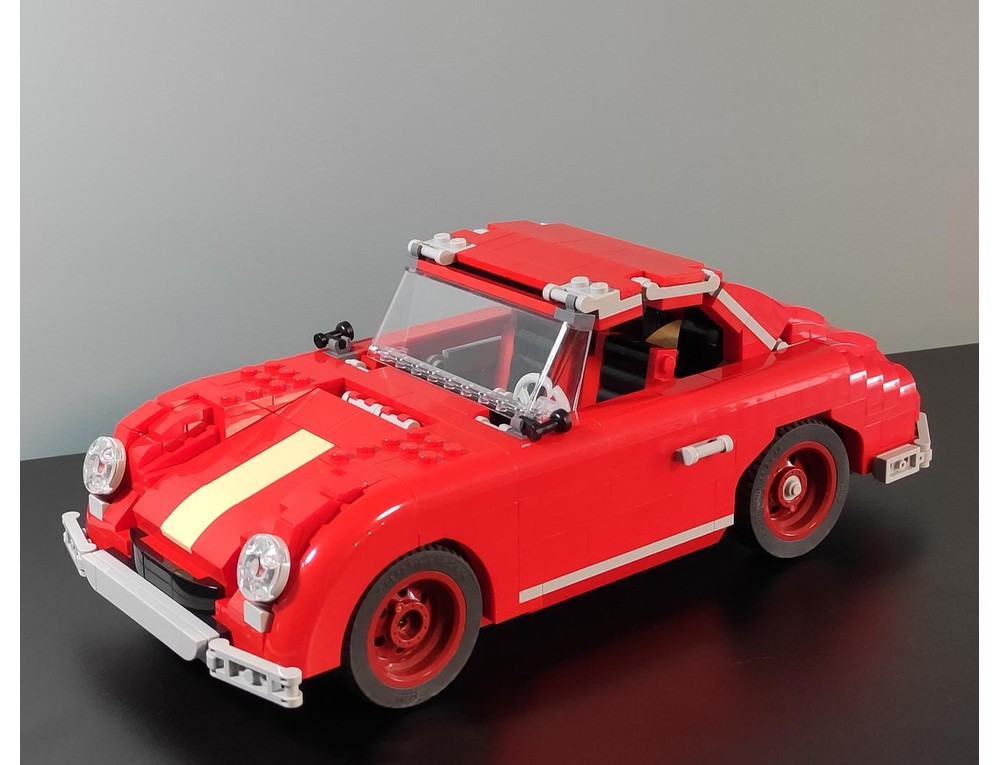LEGO MOC 10258 Porsche 356 Coupe by Kirvet | Rebrickable - Build with LEGO