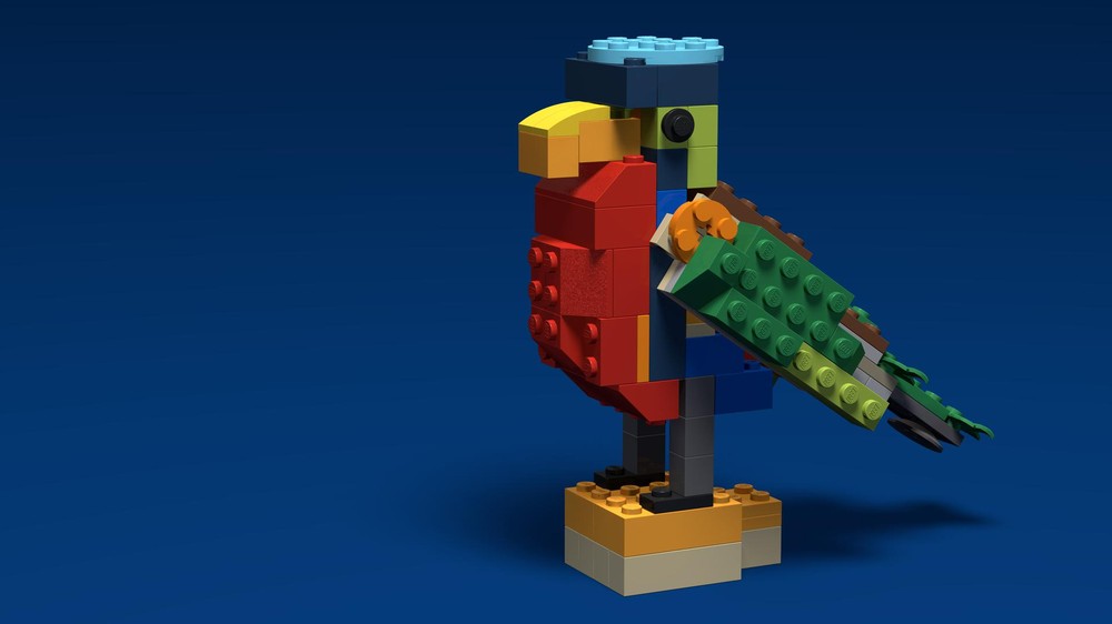 Lego Moc Bygglek Lorikeet By Mattking4 Rebrickable Build With Lego