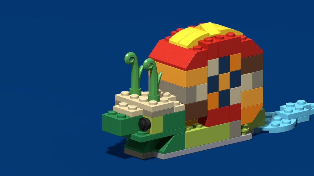 Lego Moc Bygglek Snail By Mattking4 Rebrickable Build With Lego
