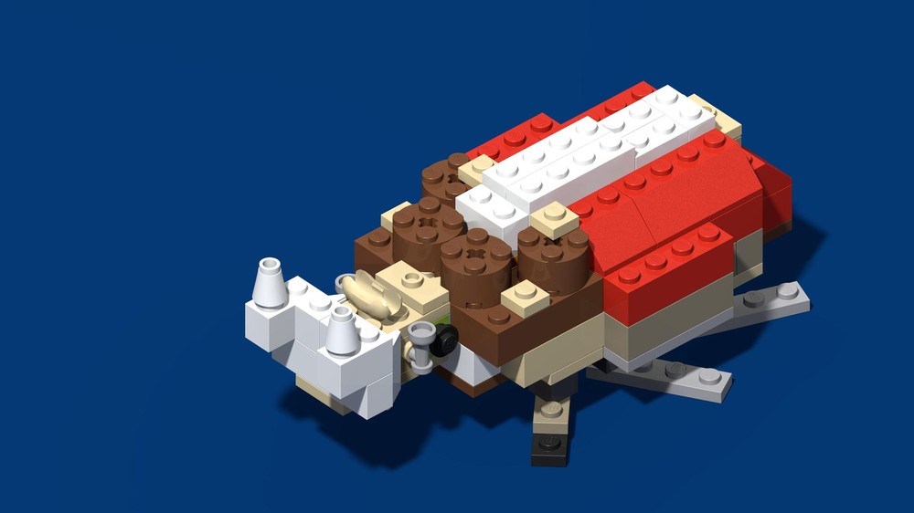 LEGO MOC BYGGLEK Goliath Beetle by mattking4 | Rebrickable - Build with ...