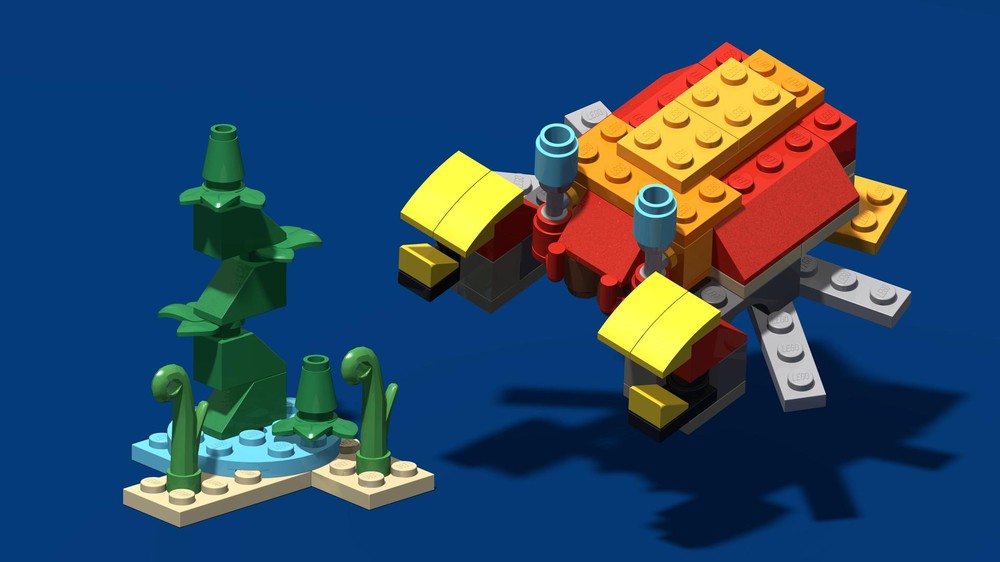 Lego Moc Bygglek Crab By Mattking4 Rebrickable Build With Lego