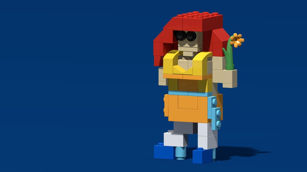 LEGO MOC BYGGLEK Lady in Gold by mattking4 | Rebrickable - Build with LEGO