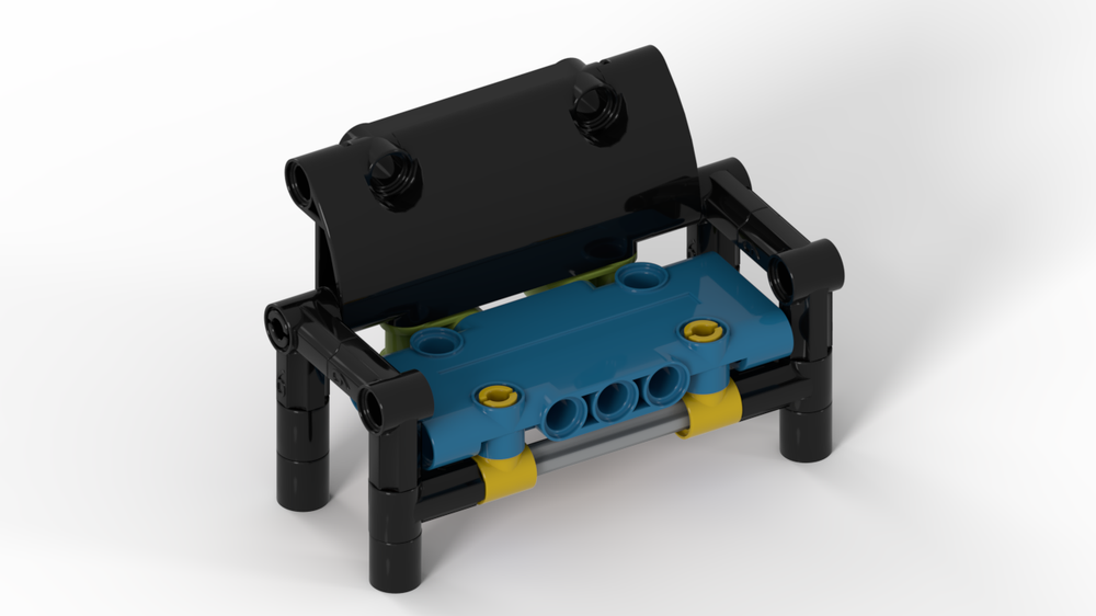 LEGO MOC The Mini Bench by zumaidi | Rebrickable - Build with LEGO