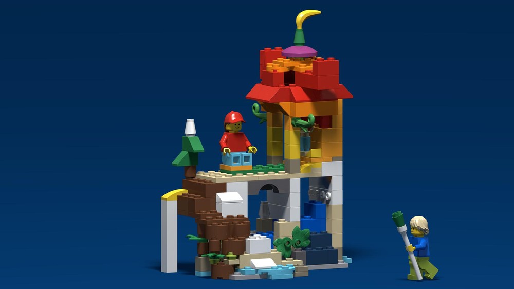 LEGO MOC BYGGLEK Mountain Shrine by mattking4 | Rebrickable - Build ...