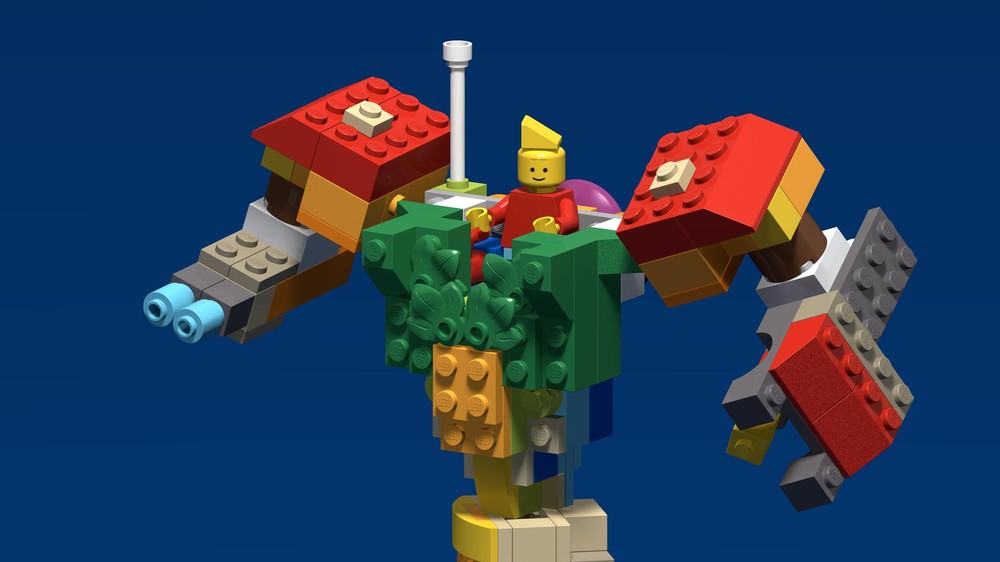 Lego Moc Bygglek Battlemech By Mattking4 Rebrickable Build With Lego