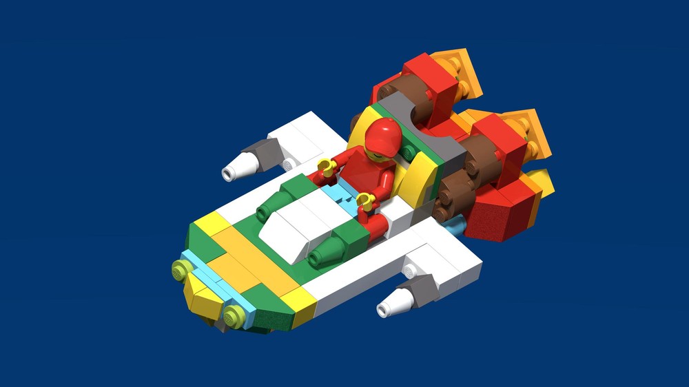 Lego Moc Bygglek Starfighter 2 By Mattking4 Rebrickable Build With Lego