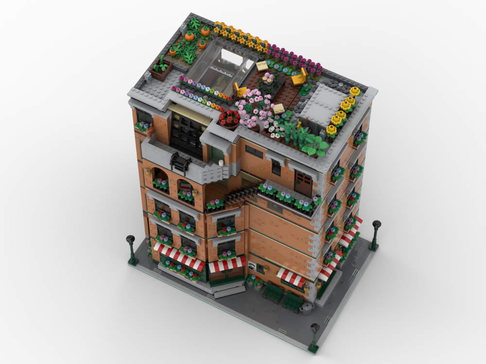 LEGO MOC SitComplex Rooftop Garden by Brick Artisan | Rebrickable ...