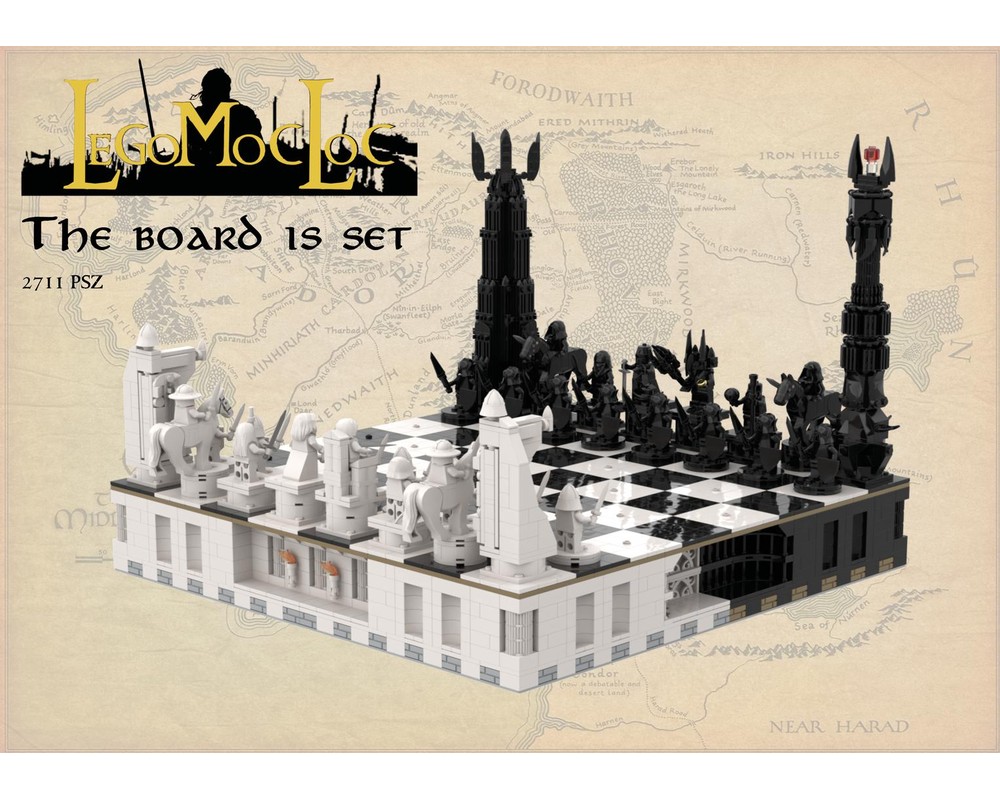 LEGO MOC The Board is set by LegoMocLoc | Rebrickable - Build with LEGO