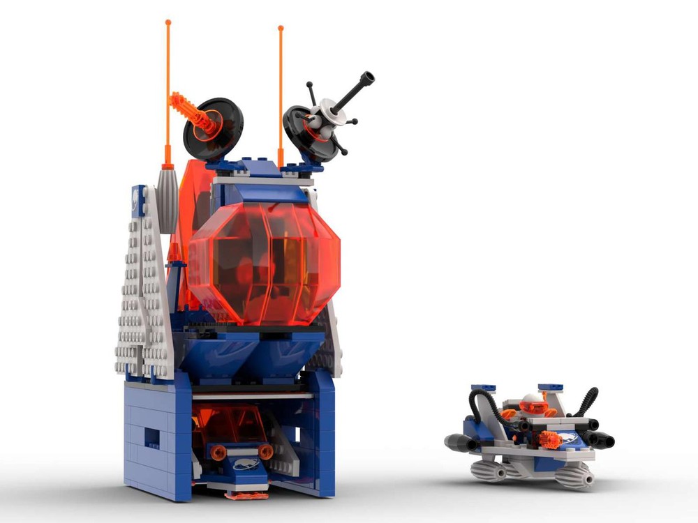 LEGO MOC 6973 - Ice Planet Outpost by silenfu | Rebrickable - Build ...