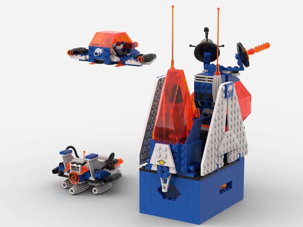 LEGO MOC 6973 - Ice Planet Outpost by silenfu | Rebrickable - Build ...