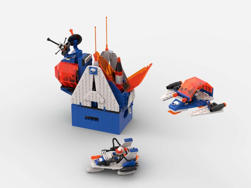 LEGO MOC 6973 - Ice Planet Outpost by silenfu | Rebrickable - Build ...